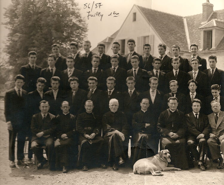 Photo de classe 1ère de 1956, Collège De Juilly - Copains d'avant