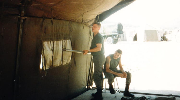 Photo de classe Camp juers de 1993, 8ème Rpima - Copains d'avant