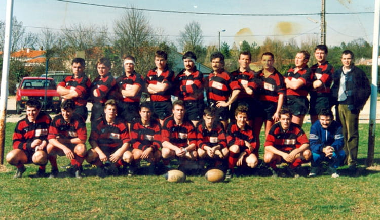Photo de classe Equipe 1 de 1988, SCS RUGBY - Copains d'avant