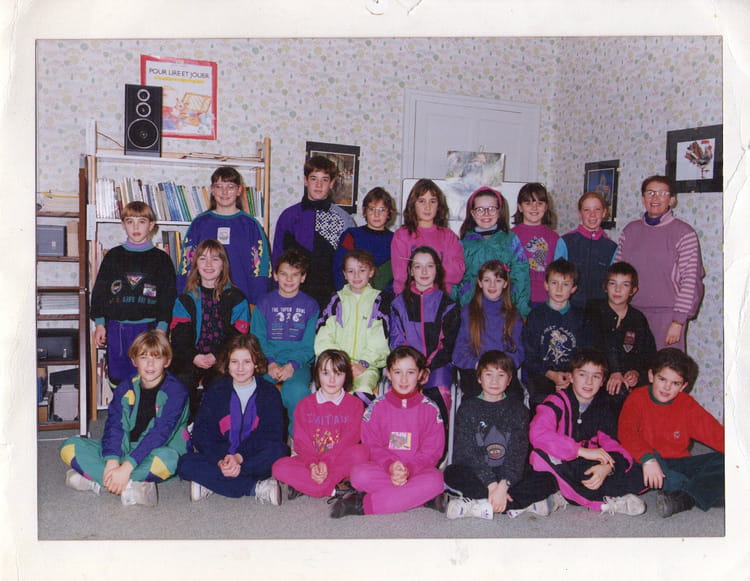 Photo de classe CM 1 OU CM2 de 1991, Ecole Andre Dubois (Imphy ...