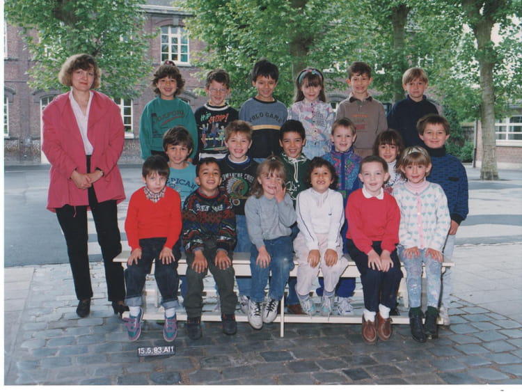 Photo de classe CP de 1992, Ecole Emile Zola (Denain) - Copains d'avant