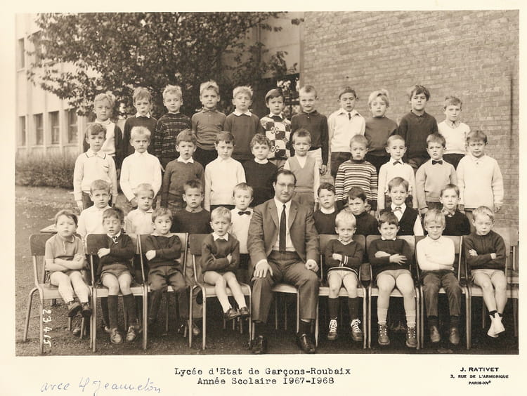 Photo de classe 1967-1968 de 1967, PETIT LYCEE D ETAT DE GARCONS ...