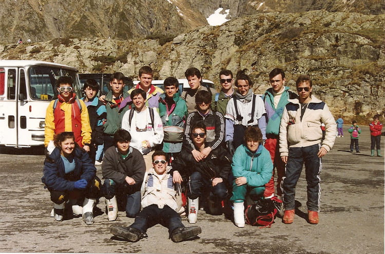 Photo de classe 1 année bac pro de 1989, Lycée Professionnel Les Terres ...