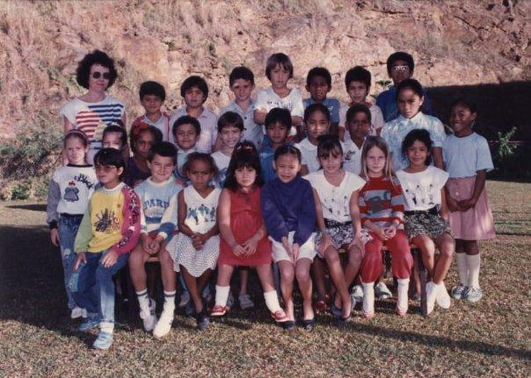 Photo de classe Je ne sais plus l'année de cette photo qui date de l'école primaire à Nouméa de ...