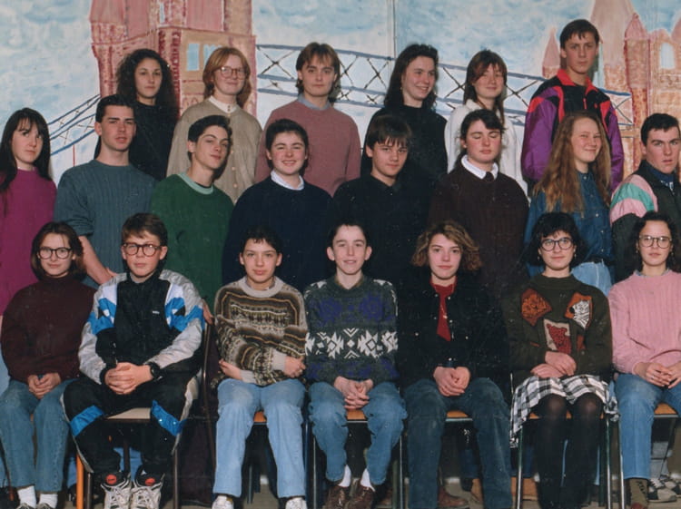 Photo de classe 3eme A de 1991, Collège François Brune - Copains d'avant