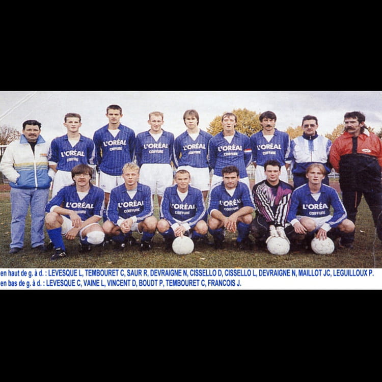 Photo de classe Foot de 1994, Moislains - Copains d'avant