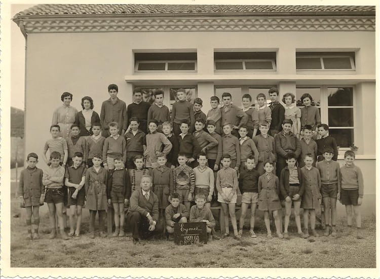 Photo de classe 1960 1961 de 1960, Ecole National (Eymet) - Copains d'avant