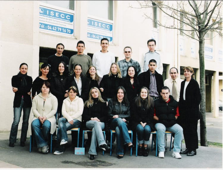 Photo de classe BTA AG de 2003, ISECC - Copains d'avant