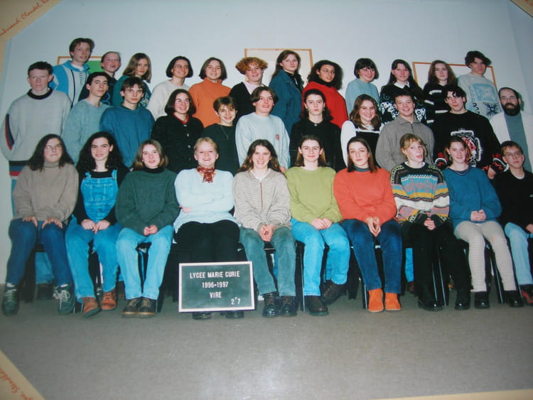 Photo de classe Lycée Marie Curie - Seconde de 1996, Lycée Curie ...