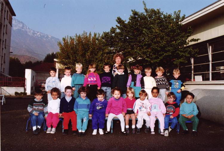 Photo de classe Vaillant couturier de 1989, Ecole Paul Vaillant ...