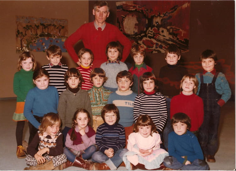 Photo de classe 1979 1980 CP de 1979, Ecole Andre Fertre (La Fleche ...