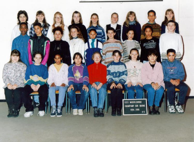 Photo de classe 4C de 1995, Collège Musselburgh - Copains d'avant