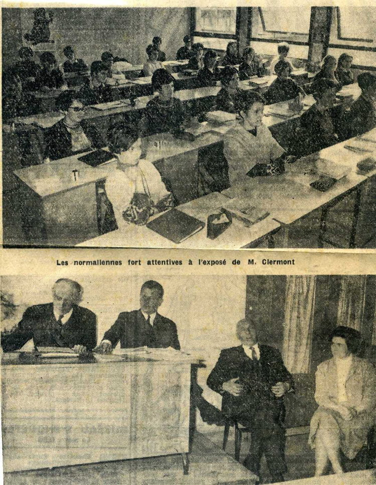 Photo de classe ENI tarbes 1965-66 de 1966, ECOLE NORMALE - Copains d'avant