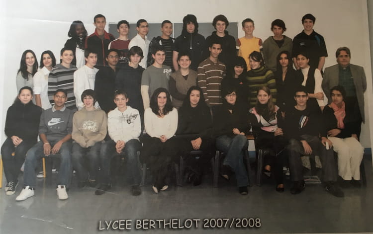 Photo de classe Lycée berthelot - 2nd - 2007/2008 de 2007, Lycée ...