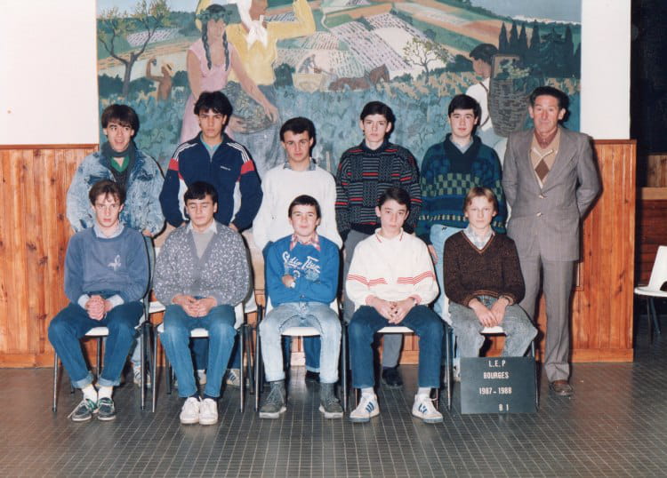 Photo de classe B1 de 1987, Lycée Pierre-emile Martin - Copains d'avant