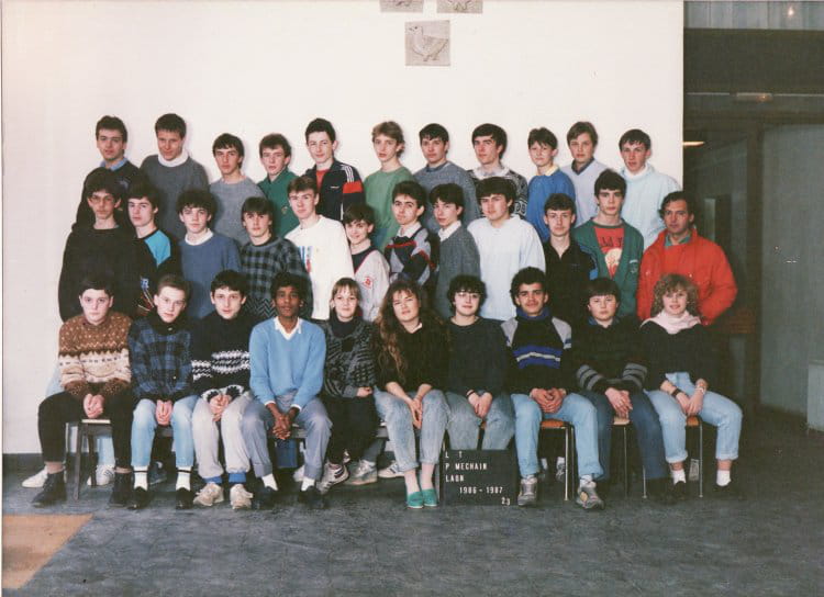 Photo de classe 2nde 3 de 1986, Lycée Pierre Mechain - Copains d'avant