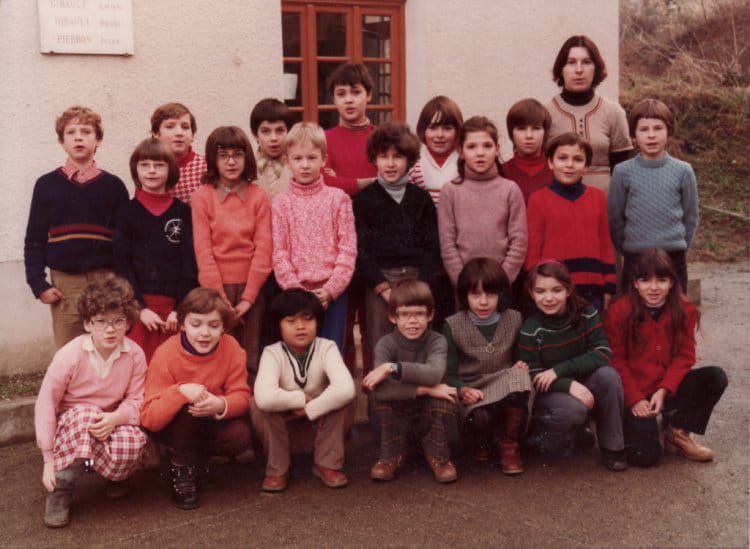 Photo de classe CE2 de 1979, Ecole Champagne (Passy Sur Marne ...