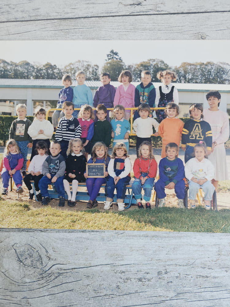 Photo de classe MS maternelle de 1991, Ecole Georges Houdard ...