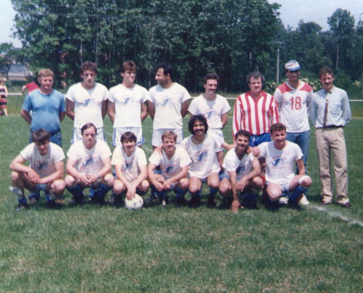 Photo de classe SCGG en 1986 dernier match de championat de 1986, SCGG ...