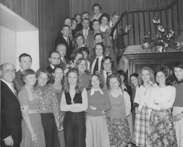 Photo de classe C.C.D. DANS LES ANNEES 80 de 1985, Cabinet Comptable ...