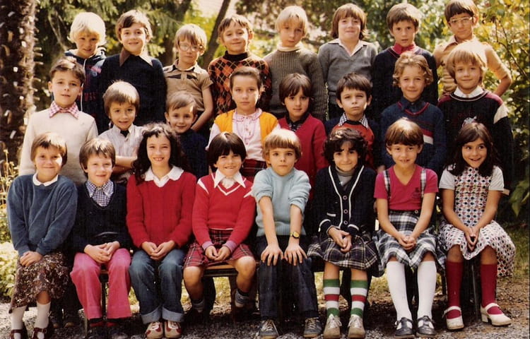 Photo de classe CE1 de 1980, école Lakanal - Copains d'avant