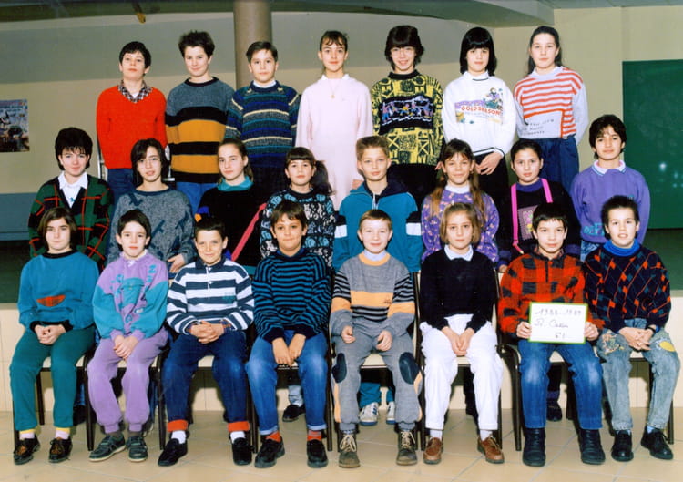 Photo de classe 6ème E 1988-1989 de 1988, Collège René Cassin - Copains ...