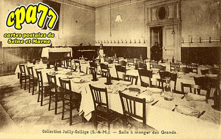 Photo de classe Salle à manger des grands de 1908, Collège De Juilly ...