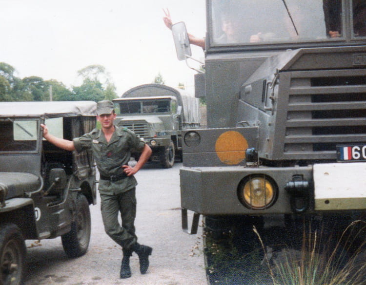 Photo de classe 61 eme RA la B1 de 1982, 61ème Regiment D'artillerie ...