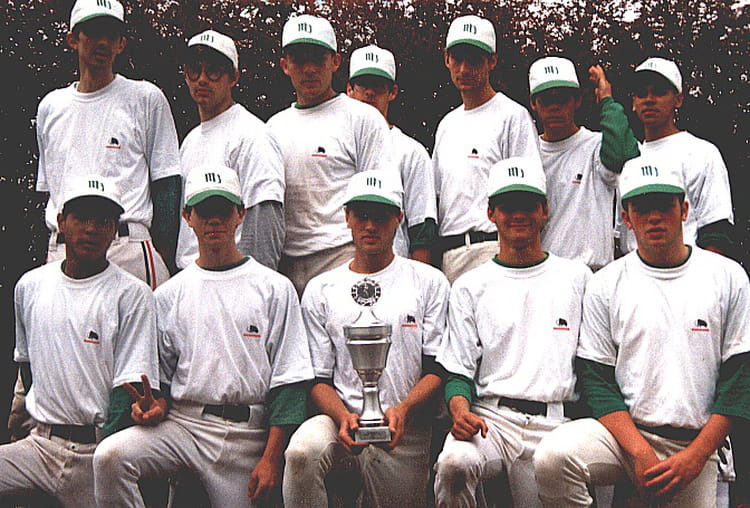 Photo de classe Les vrais cougars 2 de 1996, MONTIGNY BASEBALL COUGARS ...