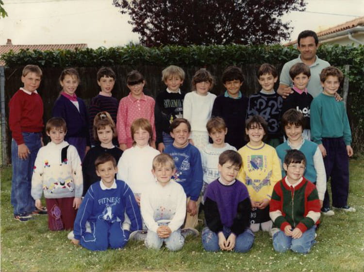 Photo de classe MR BERTIN , année 1989 de 1985, Ecole Du Marais Guyot (Villedoux) - Copains d'avant