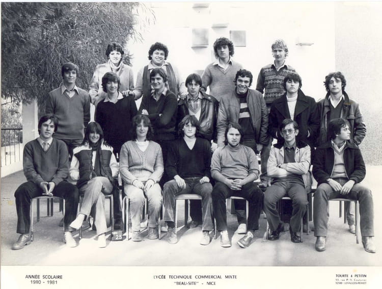 Photo de classe Terminale H de 1981, Lycée Beau Site - Copains d'avant