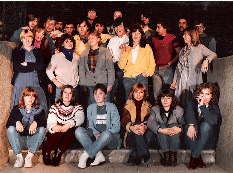 Photo de classe Pas sur de l'année de 1983, COURS CANNOIS GUY FURET ...