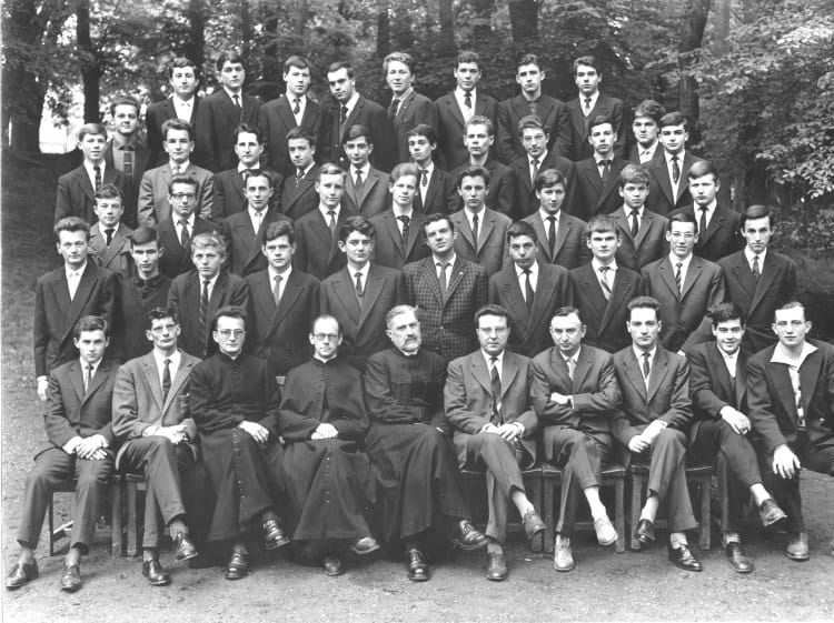 Photo de classe 1 ère M de 1961, Collège De Juilly - Copains d'avant