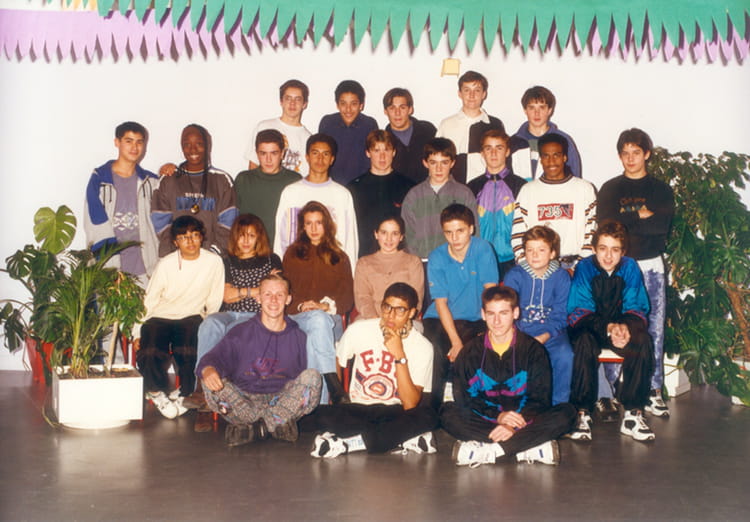 Photo de classe Troisième 2 de 1995, Collège Robespierre - Copains d'avant
