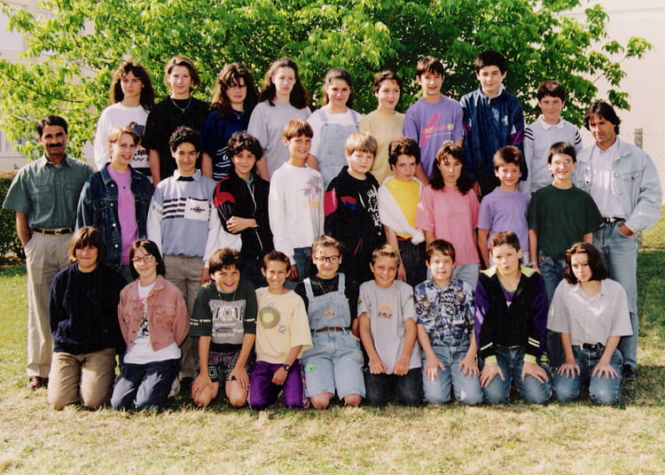 Photo de classe 5 ème C de 1992, Collège André Dulin - Copains d'avant