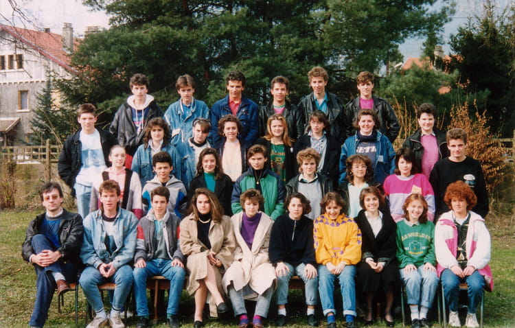 Photo de classe Seconde de 1987, Lycée Pierre Du Terrail - Copains d'avant