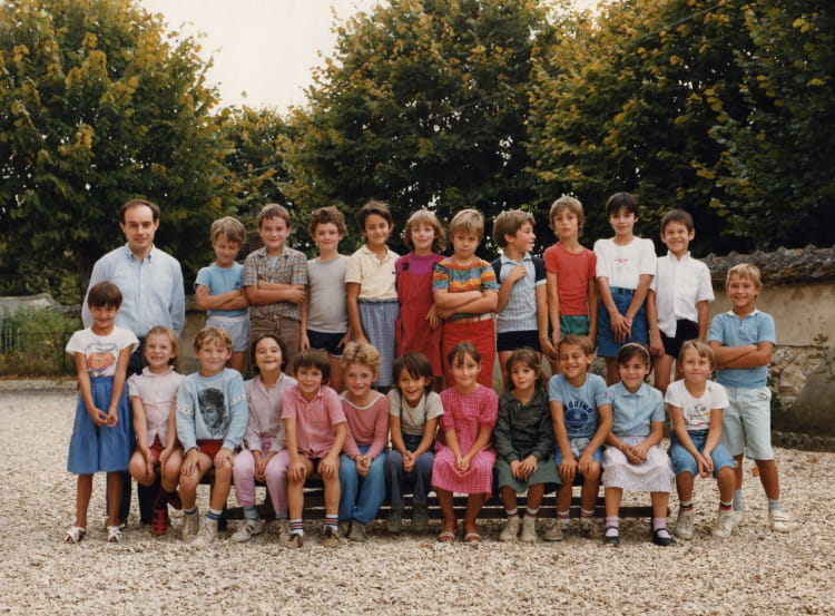 Photo de classe M delbec de 1986, Ecole Gibault (Brienon Sur Armancon ...