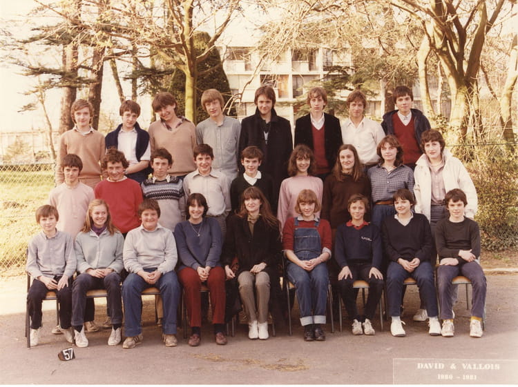 Photo de classe 3ème6 de 1980, Collège Marcel Roby - Copains d'avant