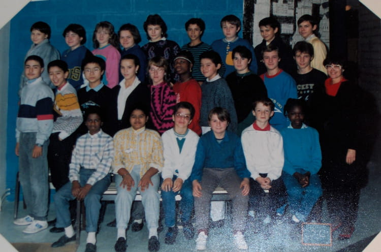 Photo de classe 5 ieme C (1986-87) de 1987, Collège Pablo Picasso ...