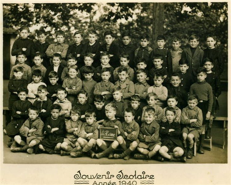 Photo de classe Classe de 1940 de 1940, ECOLE - Copains d'avant