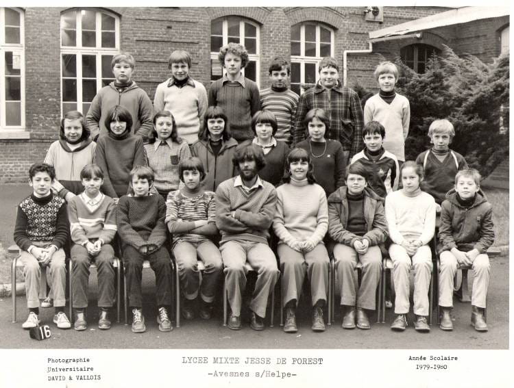 Photo de classe 6ème 9 de 1979, Jessé De Forest - Copains d'avant
