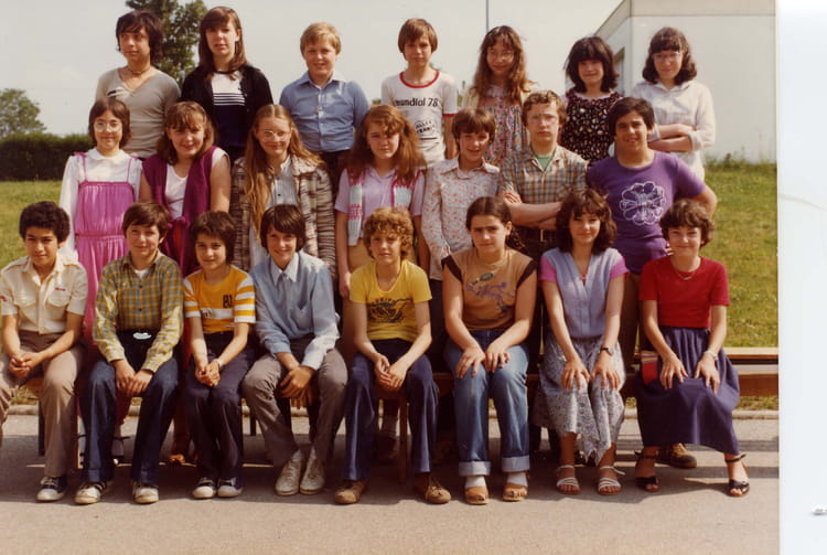 Photo de classe 6ème7 de 1978, Collège Emile Malfroy - Copains d'avant