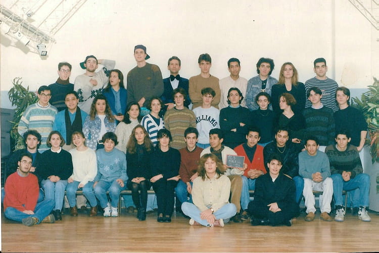 Photo de classe Terminale C3 1992/93 de 1992, Lycée Balzac - Copains d ...