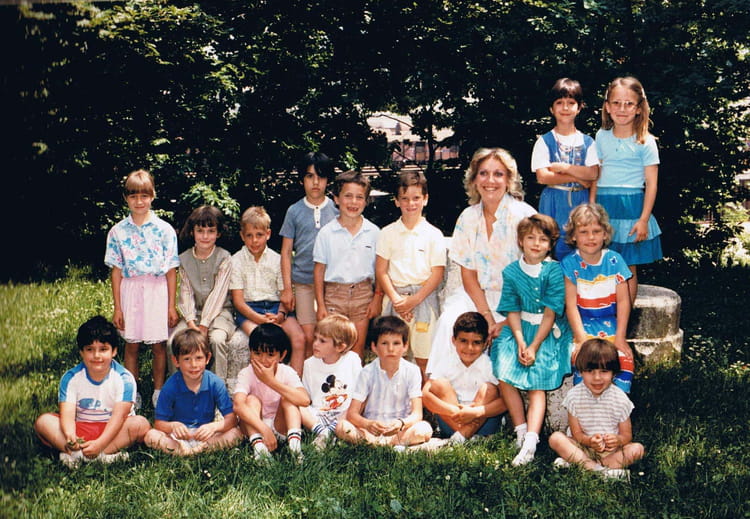 Photo de classe Classe Rapin de 1986, RAPIN - Copains d'avant