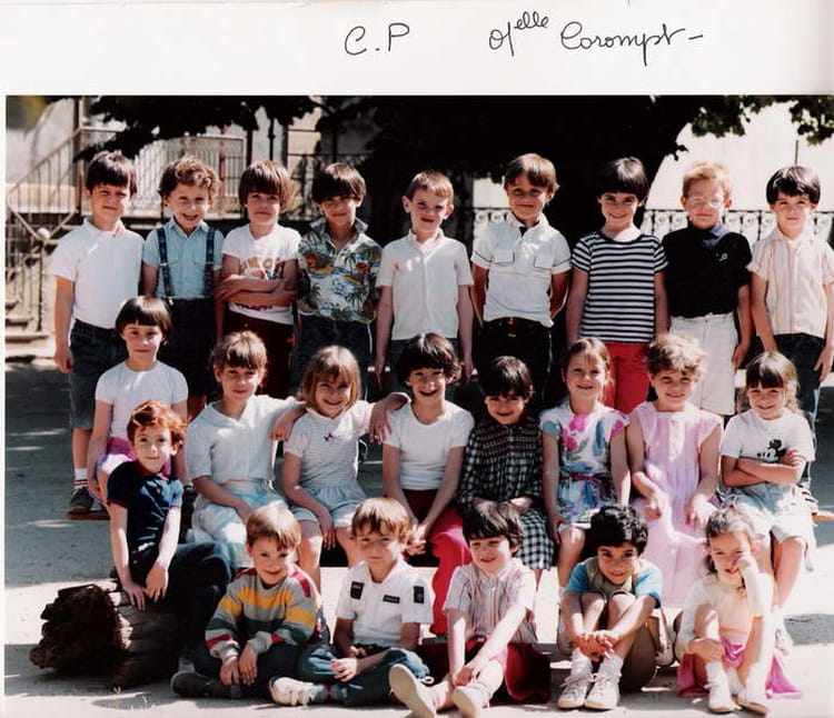 Photo de classe CP de 1986, ECOLE SAINTE ANNE SAINT PIERRE - Copains d ...