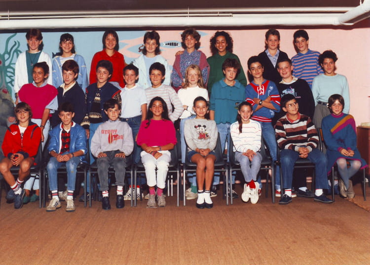 Photo de classe 5eme de 1986, Collège Bissy - Copains d'avant