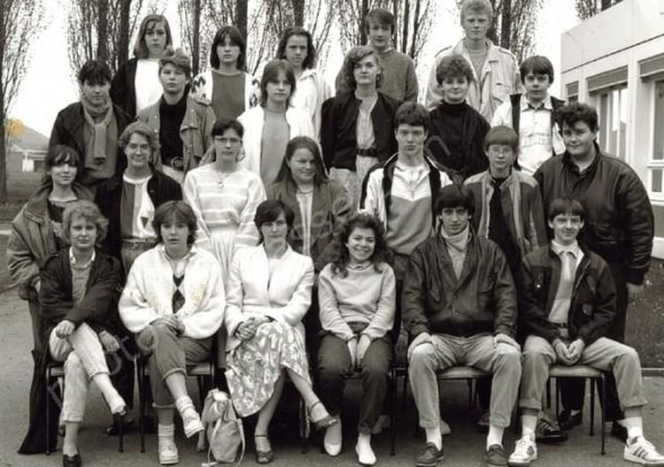 Photo de classe Seconde 1 de 1985, Lycée Pablo Picasso - Copains d'avant