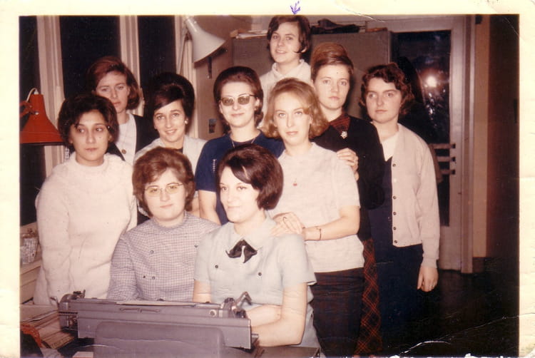 Photo de classe Pool dactylo de 1964, Inspection Académique Du Nord ...