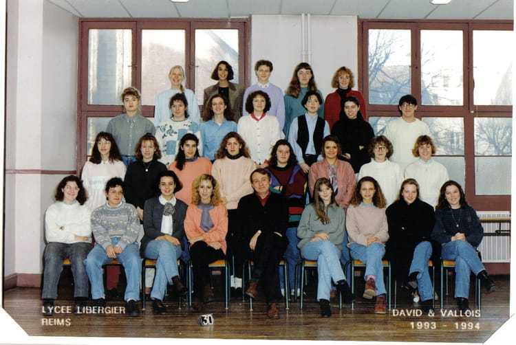 Photo de classe 1er SMS de 1992, Lycée Libergier - Copains d'avant