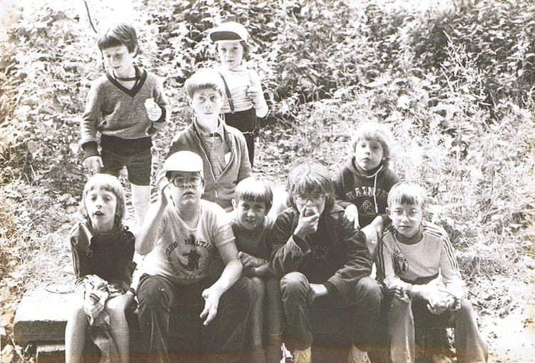 Photo de classe Colo,crouy sur ourque de 1981, ANEP - Copains d'avant